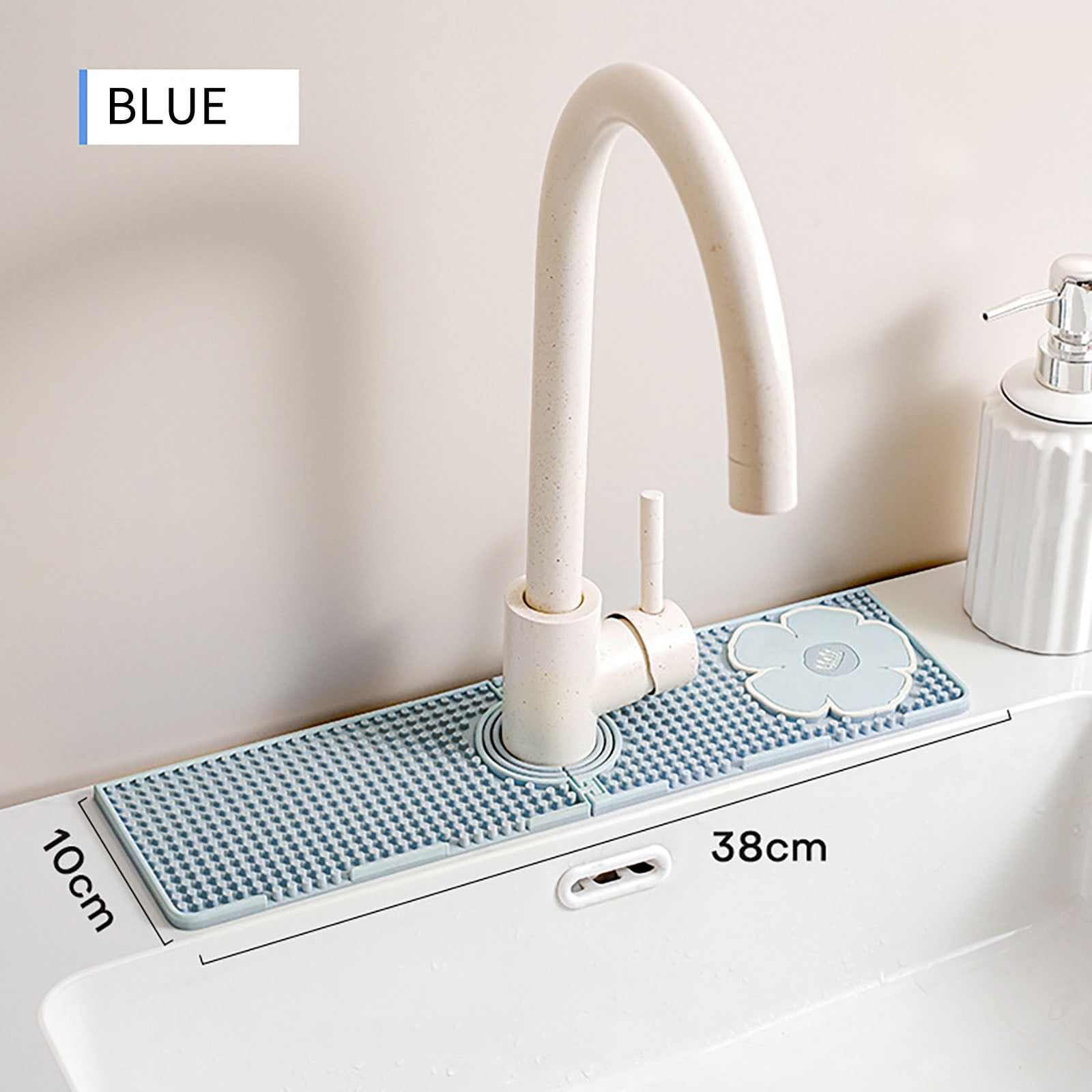 Pxyqht Faucet Water Flowing Pad for Kitchen and Bathroom, Multipurpose ...