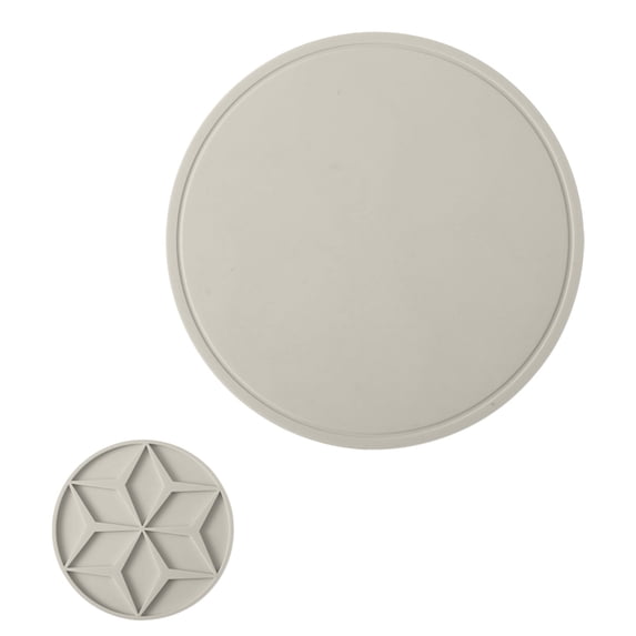 Pxyqht Food Grade Silica Gel Insulation Pad Thick Heat Resistant Round ...