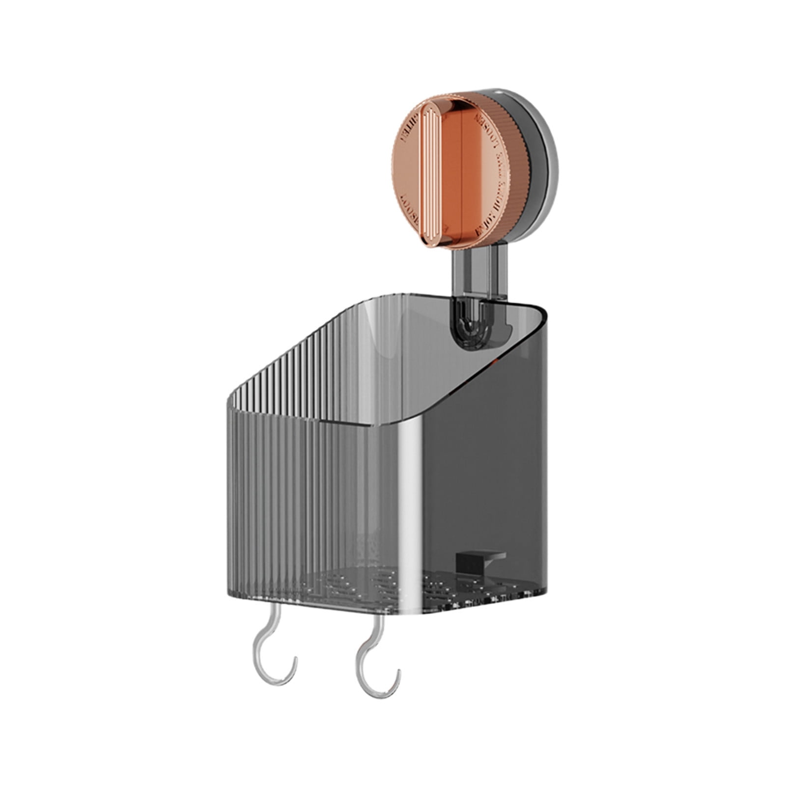 Pxyqht No-punch Wall Suction Cup Storage Box, Kitchen Sink Organizer ...