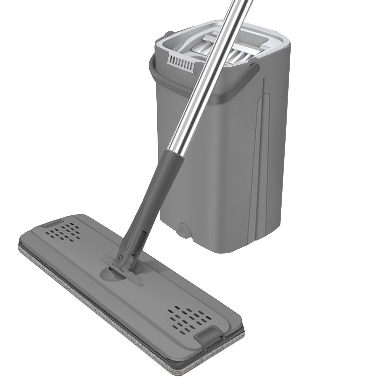 Pxyqht Scratch Mop Home Set, Hand Mop, Affordable Flat Mop, Wet and Dry ...