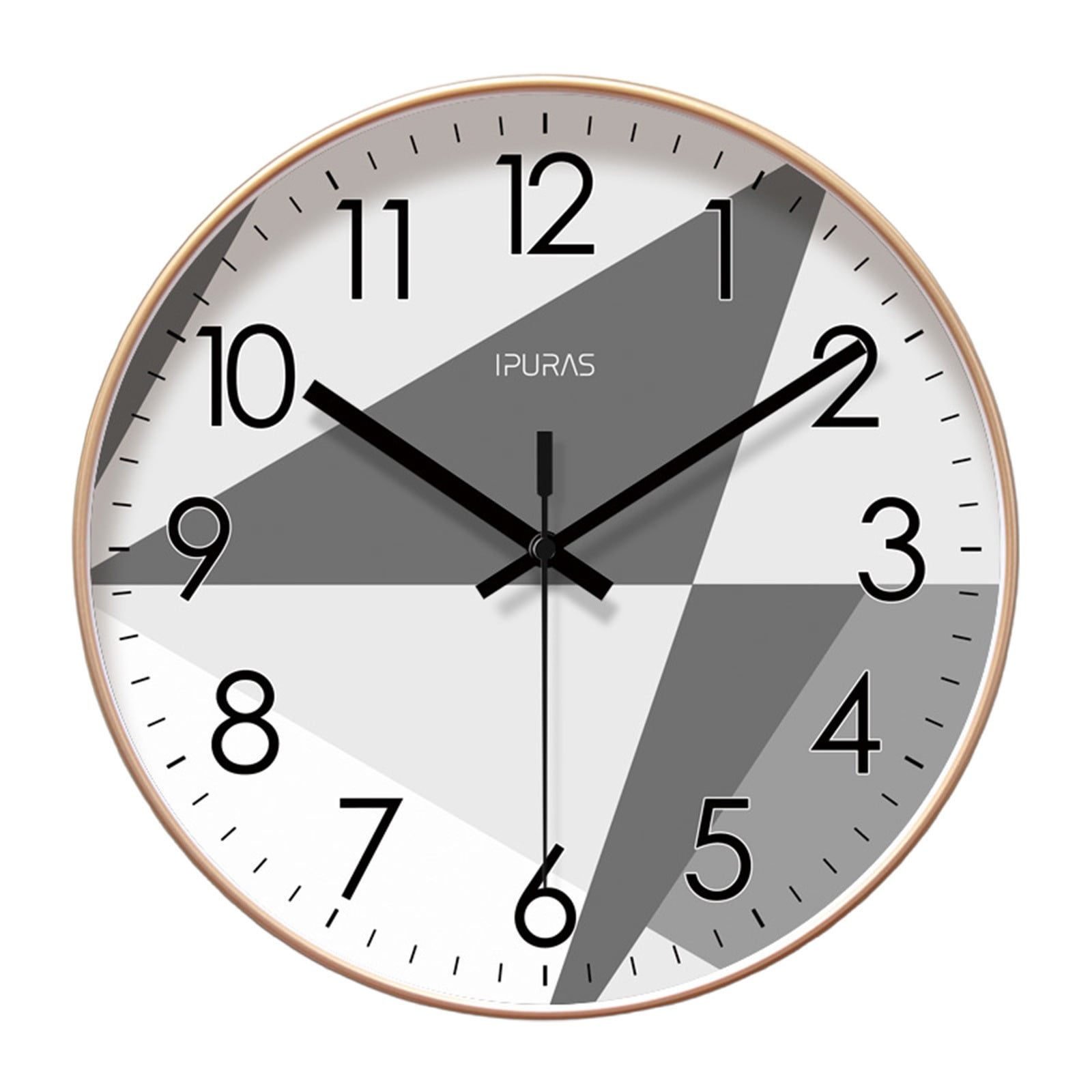 Pxyqht Silent Wall Clock, Modern Wall Watch, Digital Clock, Energy ...