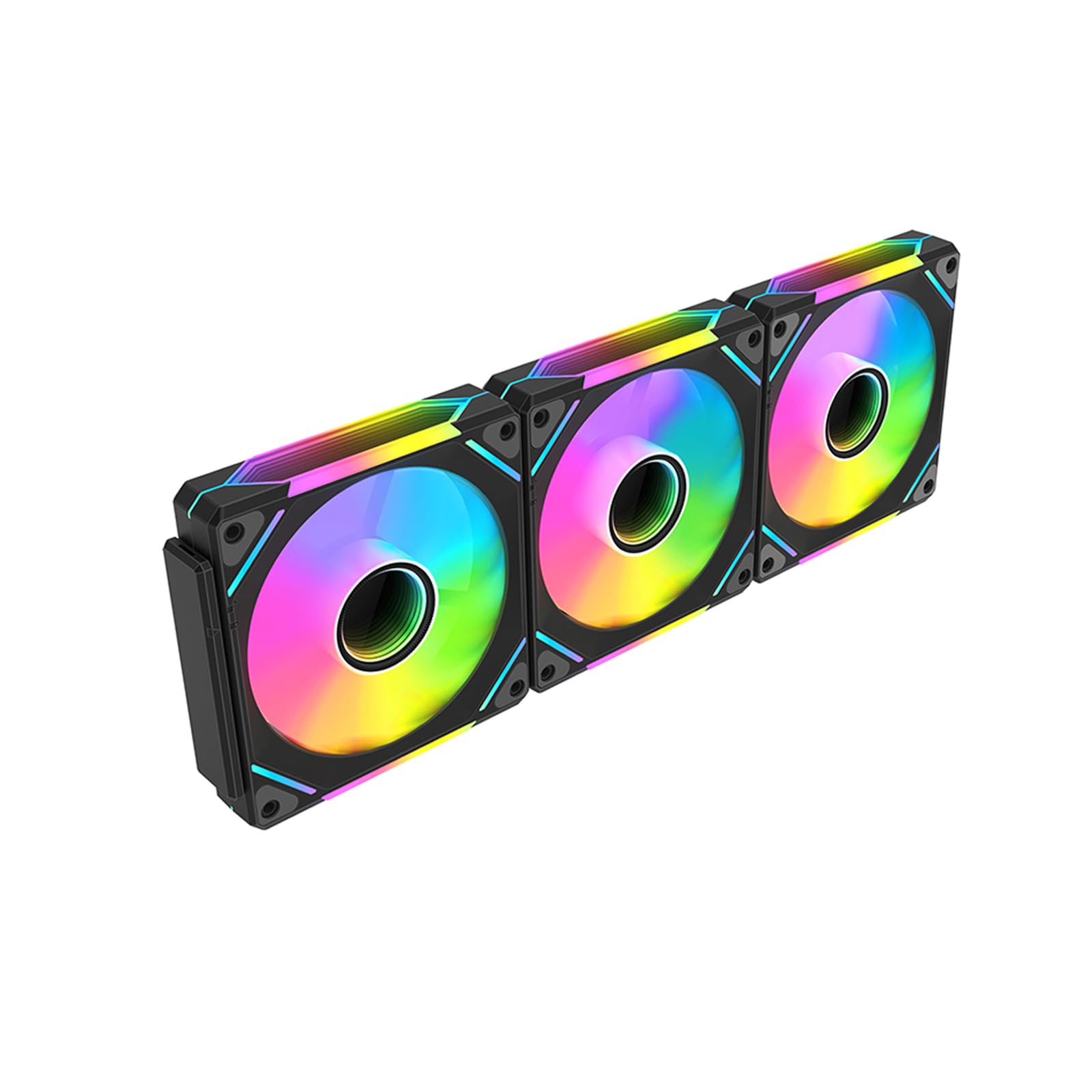 Pxyz Computer Case Fans SSF20 120mm aRGB 5v-3pin,Computer Cooling Fan ...