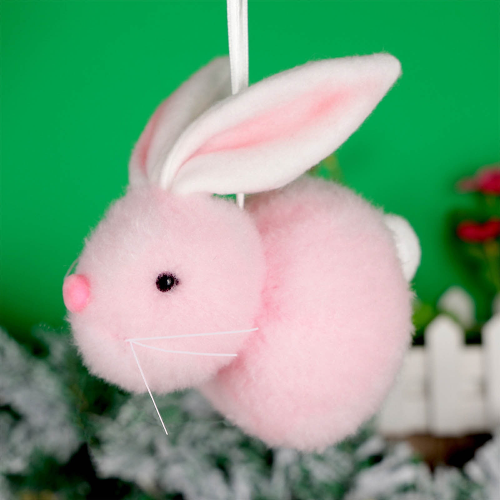 Pyaiiner Easter Bunny Hanging Bunny Stuffed Animal Adornments Cute Long ...