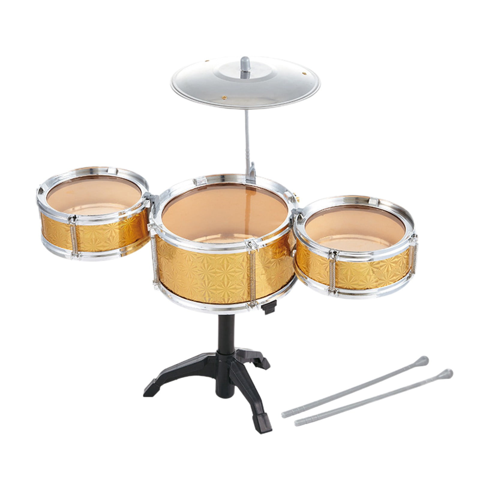 Pyaiiner Electronic Music Drum Set with LED Light Show Microphone ...