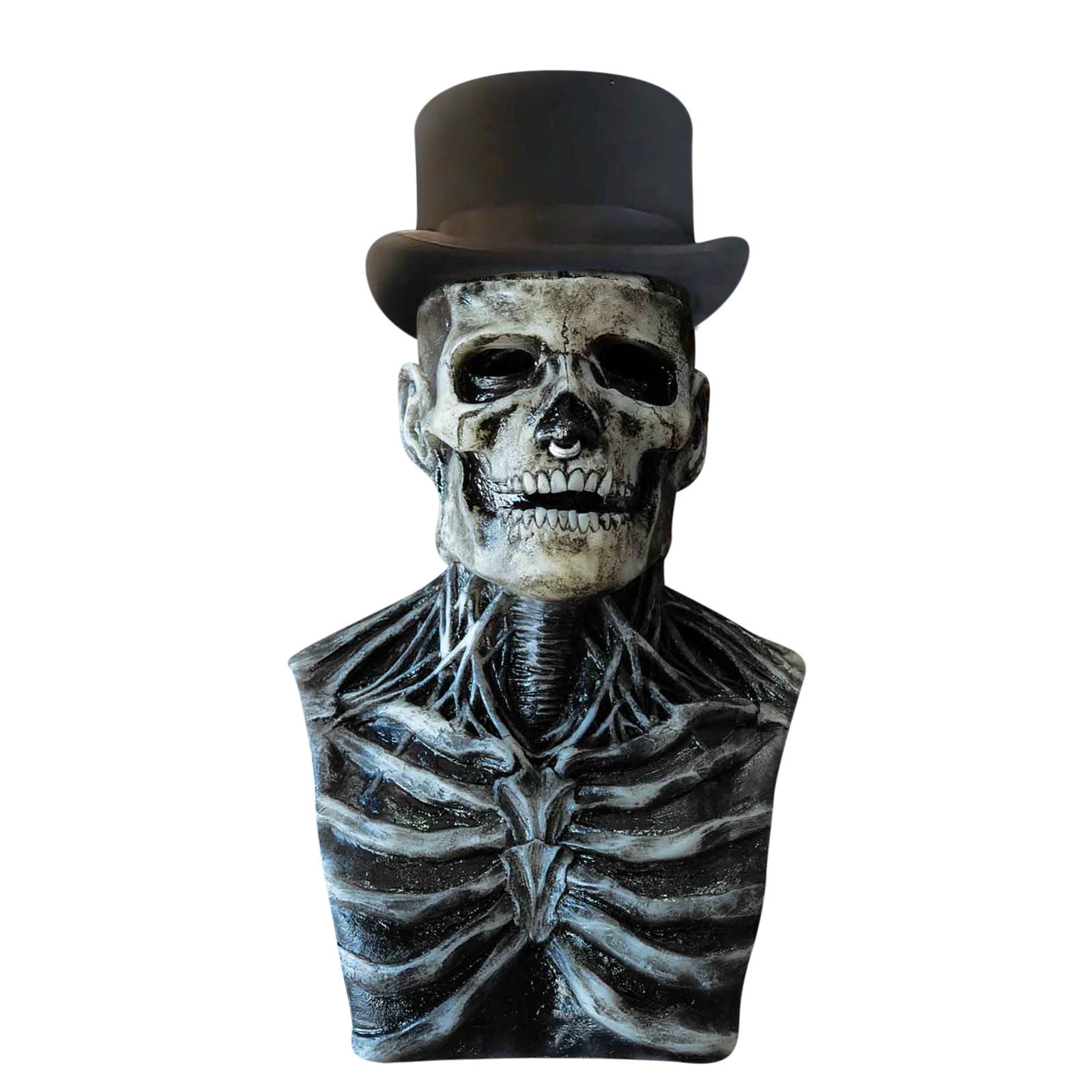 Pyaiiner Horror Halloween Mask Full Head Skull Mask Helmet With Movable ...