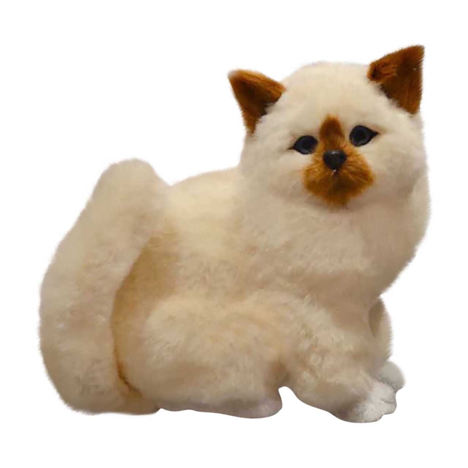 Pyaiiner Realistic Cat Toys Plush Toys Simulation Cat Stuffed Animal ...
