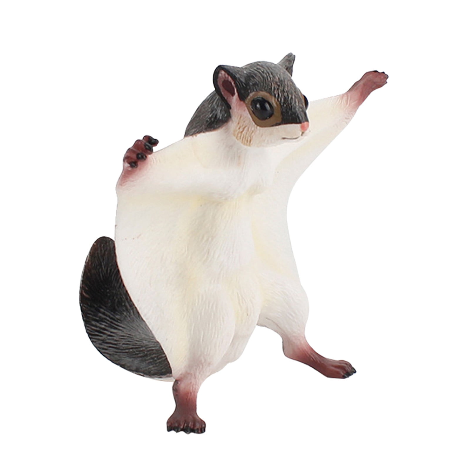 Pyaiiner Simulation Wild Animal Flying Squirrel Model PVC Material ...