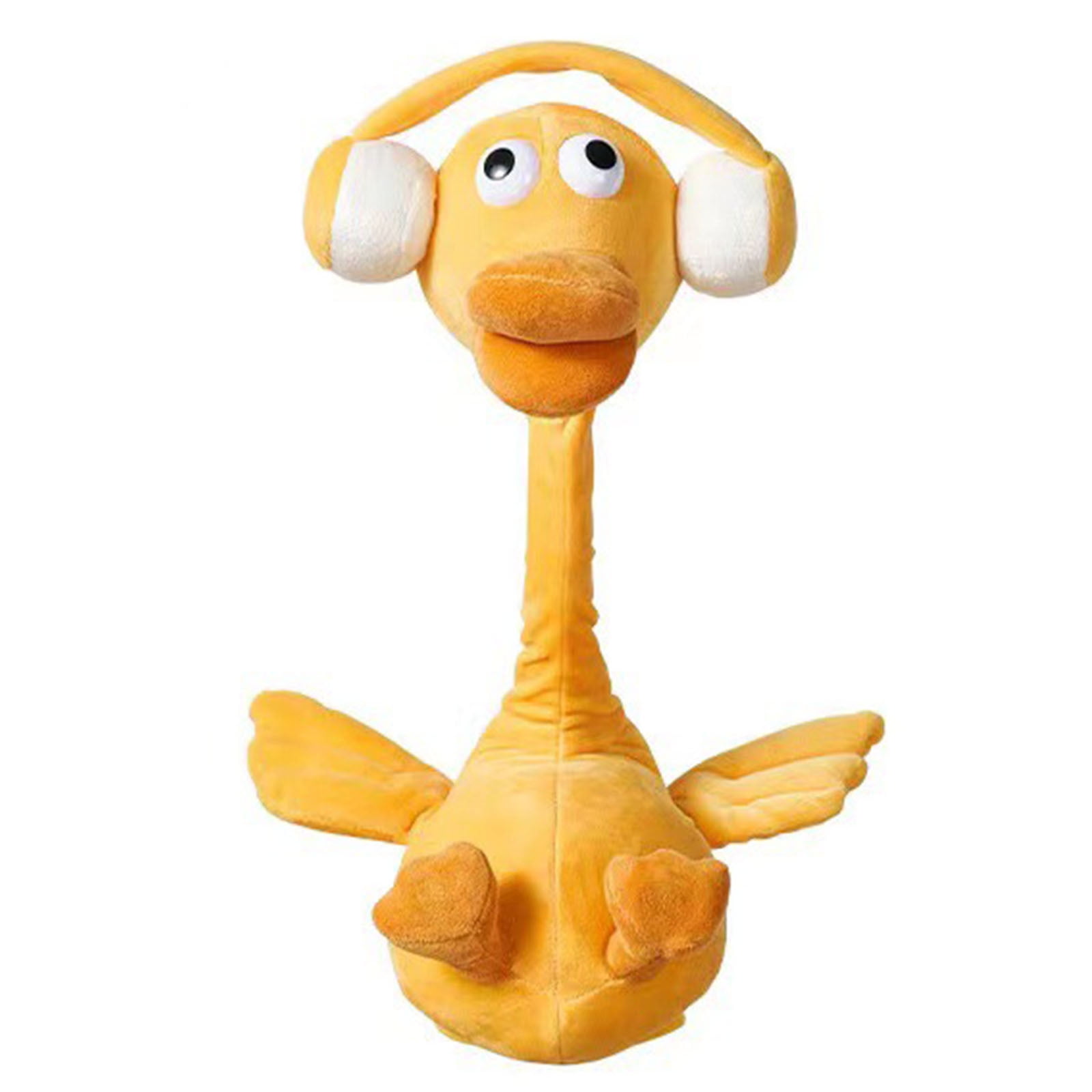 Pyaiiner Talking Plush Duck Toy Cute Repeat Duck Stuffed Animal ...
