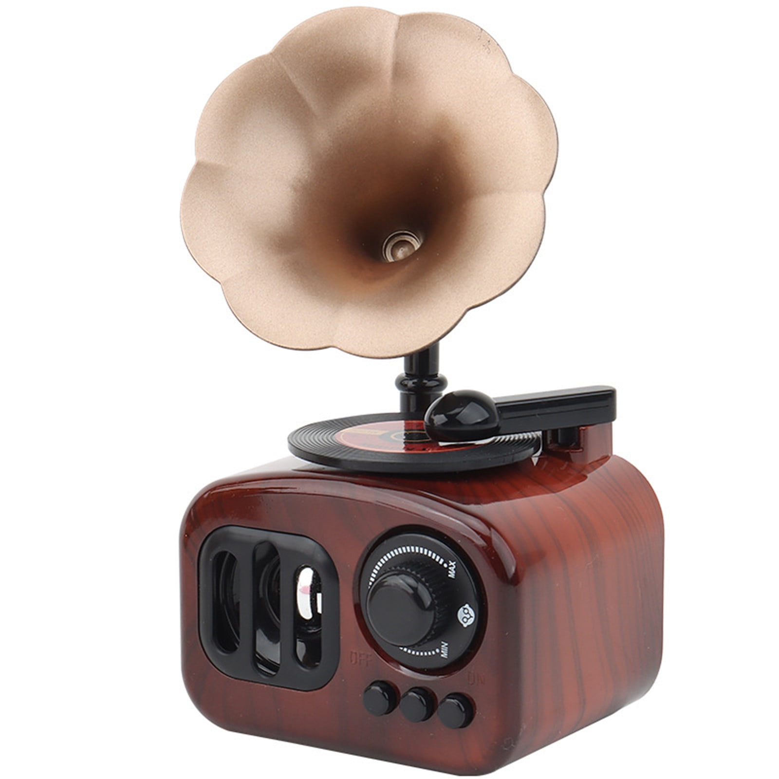 Pyaiiner Vintage Gramophone Music Box Creative Decoration for Living ...