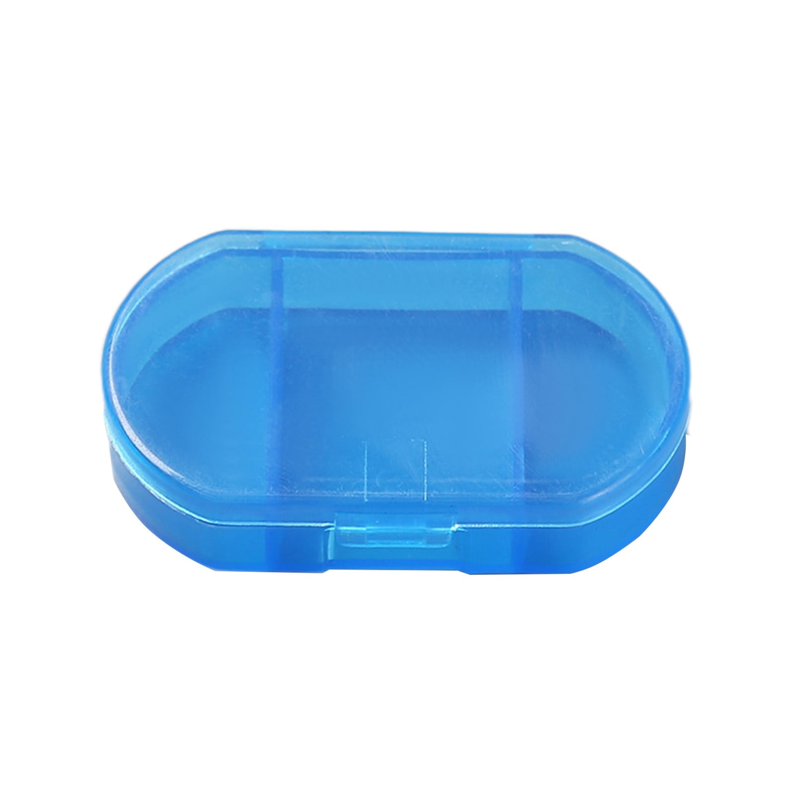 Pyaiiner Vitamin Organizer Compact And Portable 3-Compartment Vitamin ...