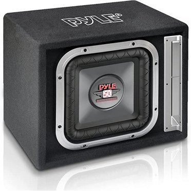 Pyle 12" Single Series Vented Subwoofer Enclosure High Powered Woofers ...