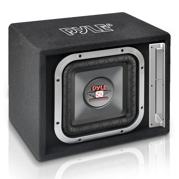 Pyle 12" Single Series Vented Subwoofer Enclosure High Powered Woofers ...