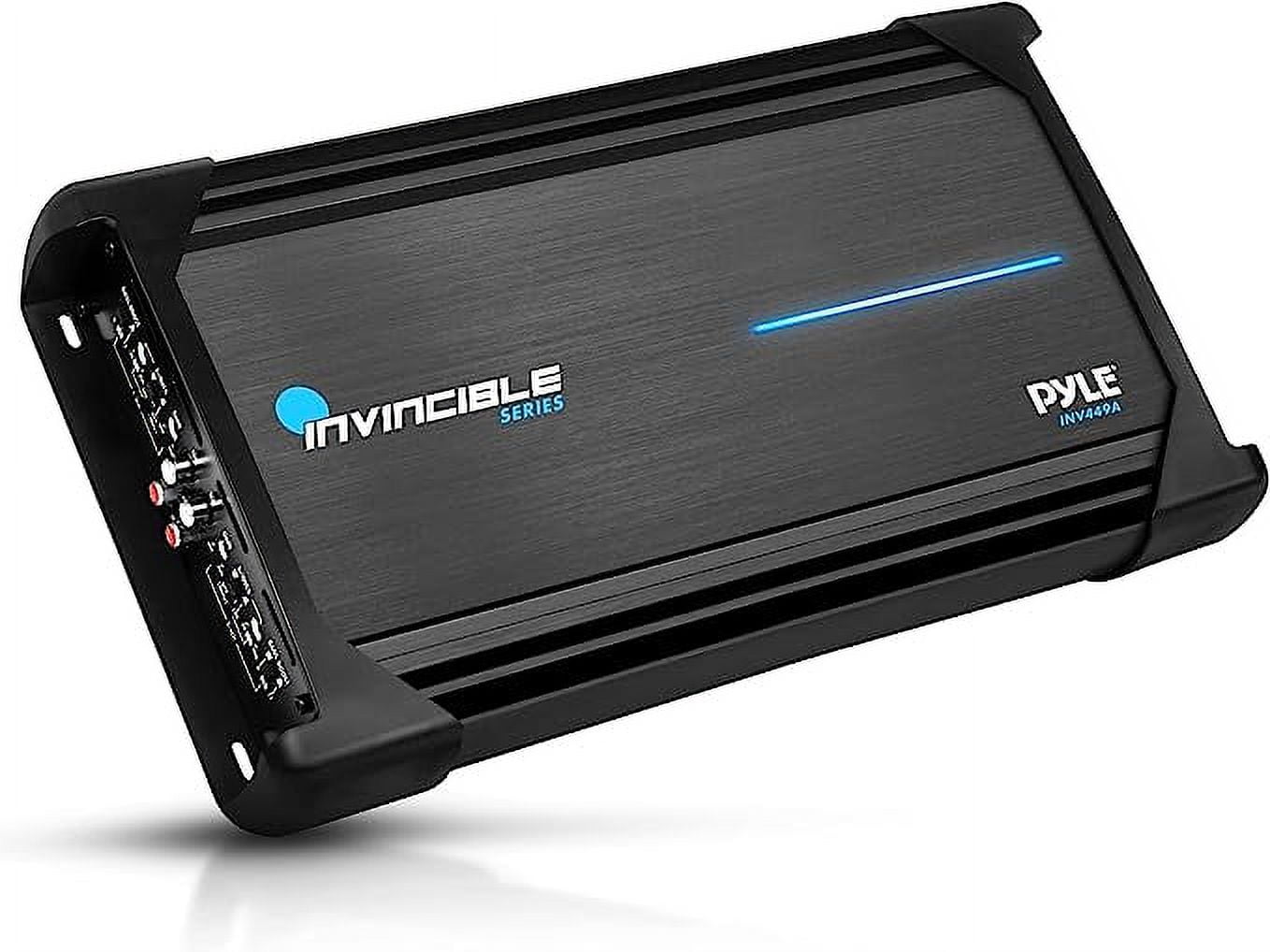 Pyle 14” Class AB Mosfet Amplifier - Invincible Series Bridgeable Amp ...