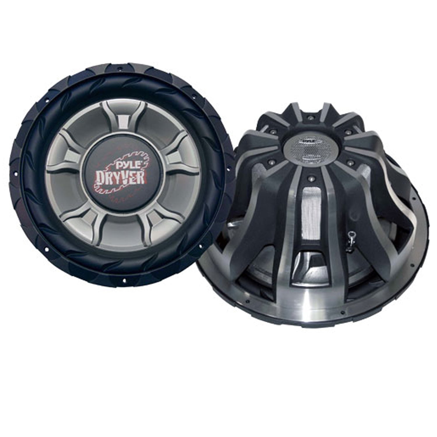 Pyle 2-Pack 8" 1600W DVC 4 Ohm Car Subwoofers - Powerful Bass For Your ...