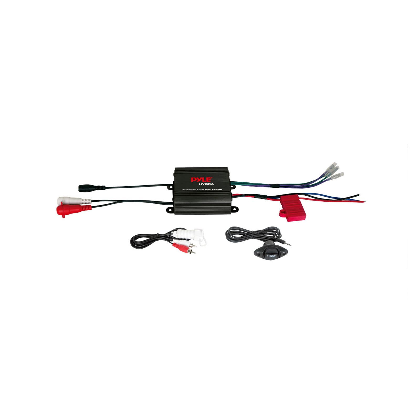 Pyle 2 Channel 400 Watt Waterproof Micro Marine Amplifier - Walmart.com