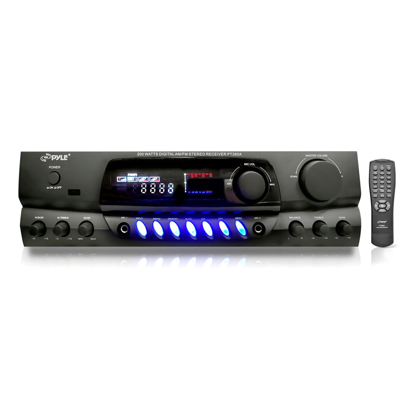 Pyle 200 Watts AM/FM Stereo Receiver - Walmart.com