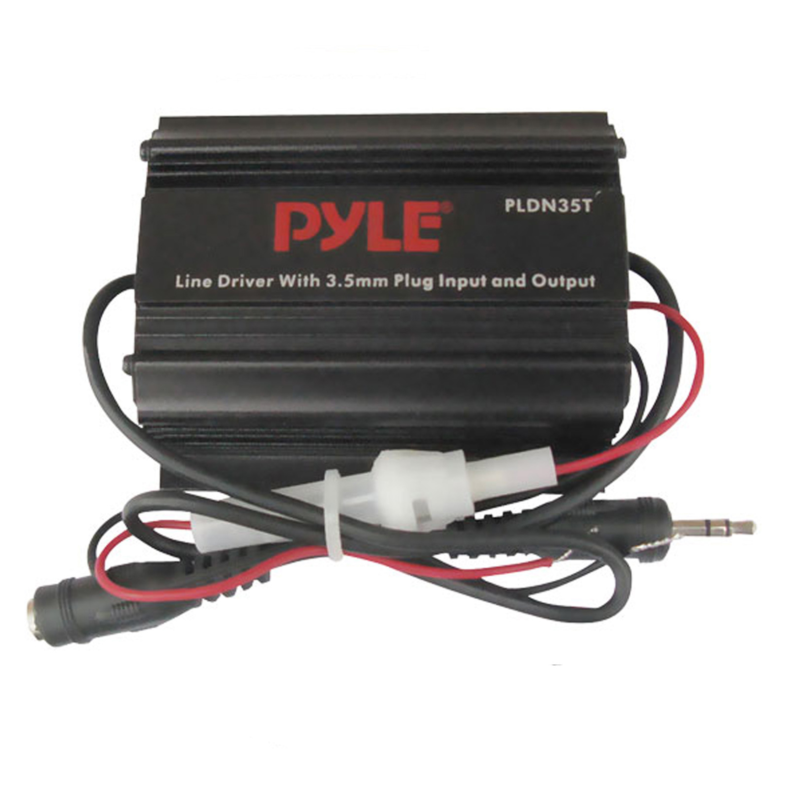 Pyle 3.5mm / 1/8" To 3.5mm / 1/8" Stereo Audio Ground Loop Isolator ...