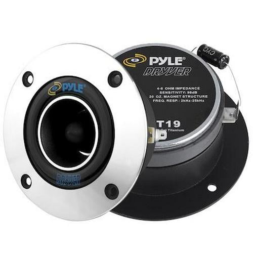 Pyle 3.75'' Aluminum Bullet Titanium Horn Tweeter, PDBT19 - Walmart.com