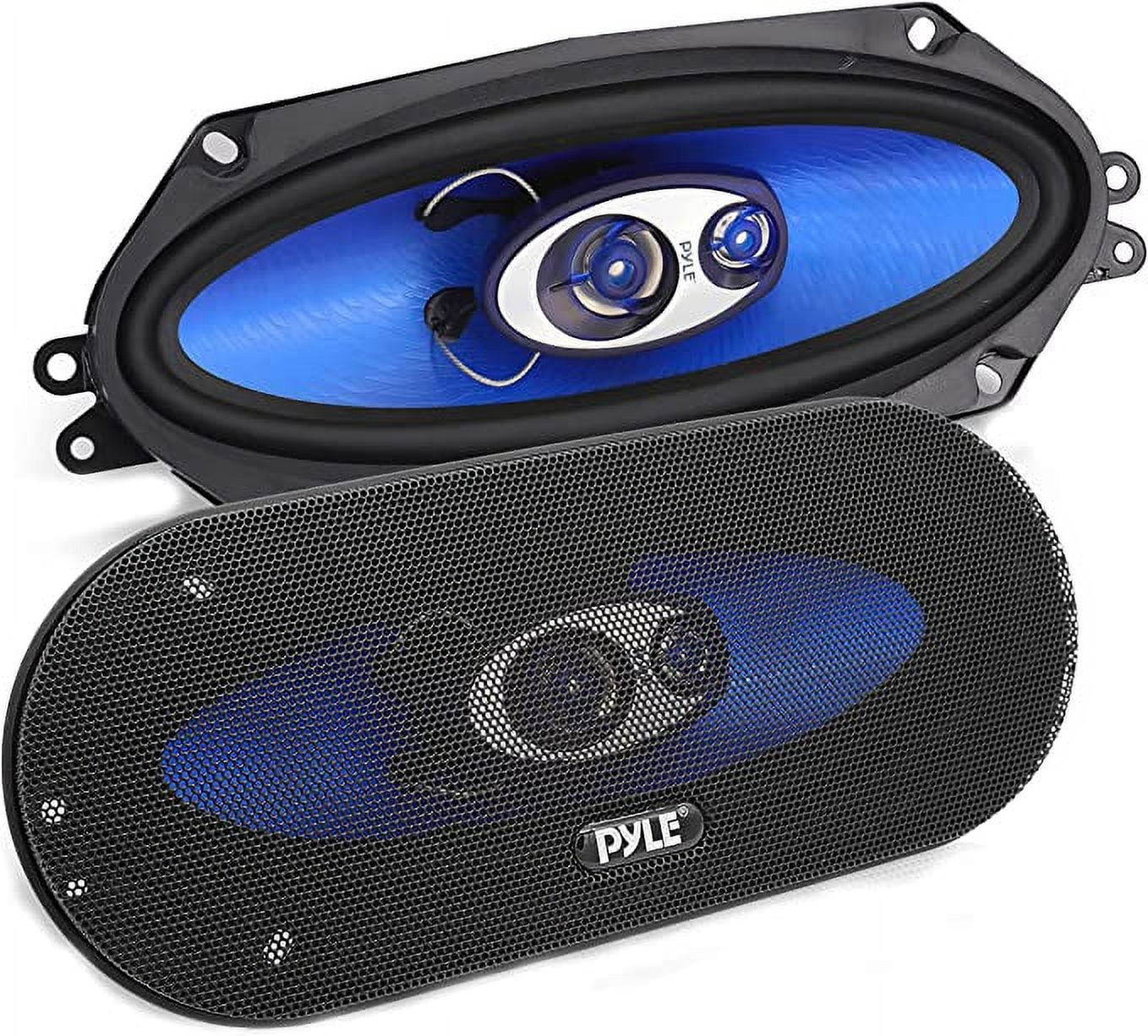 Pyle 3-Way 300W 4x10" Triaxial Loud Pro Audio Car Universal OEM Quick ...