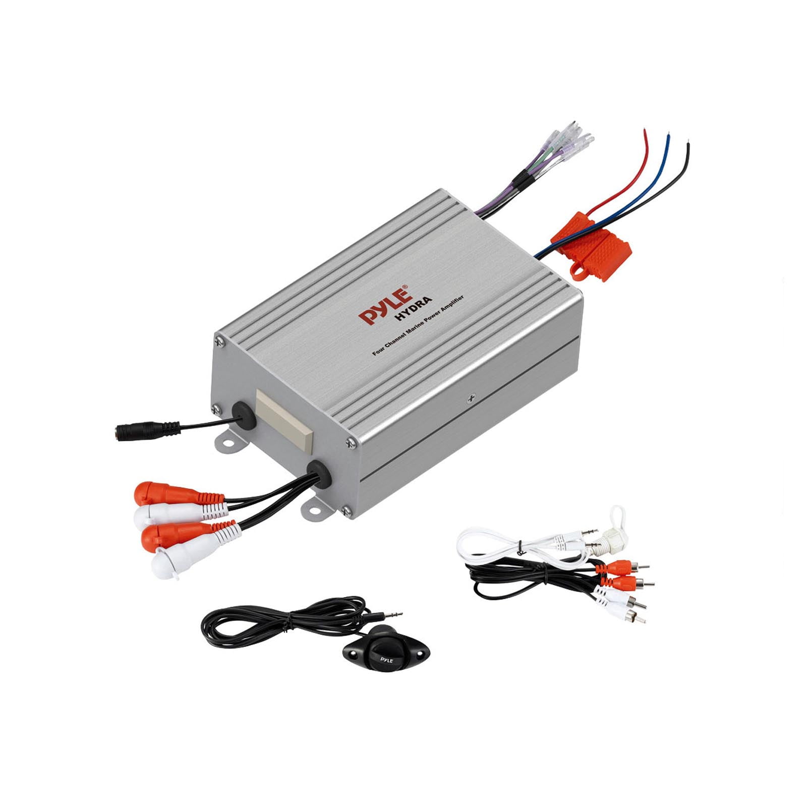 Pyle 4 Channel Waterproof MP3 / Ipod Marine Power Amplifier - Walmart.com