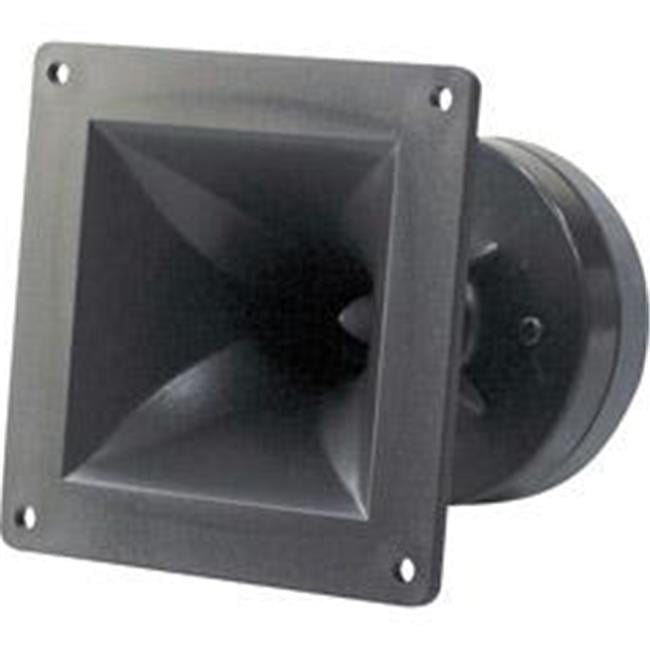 Pyle 4x4 Inch Speaker-Heavy Duty 150-Watt High Power Horn Audio Tweeter ...