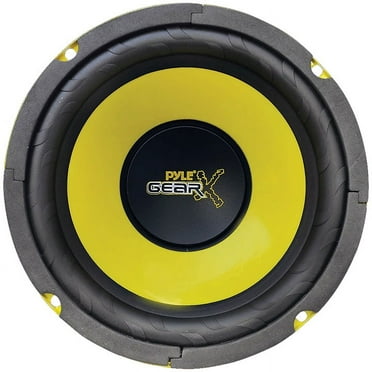 Pyle Single Series Vented Subwoofer - 8'' 4 Layer Dual Voice Coil ...
