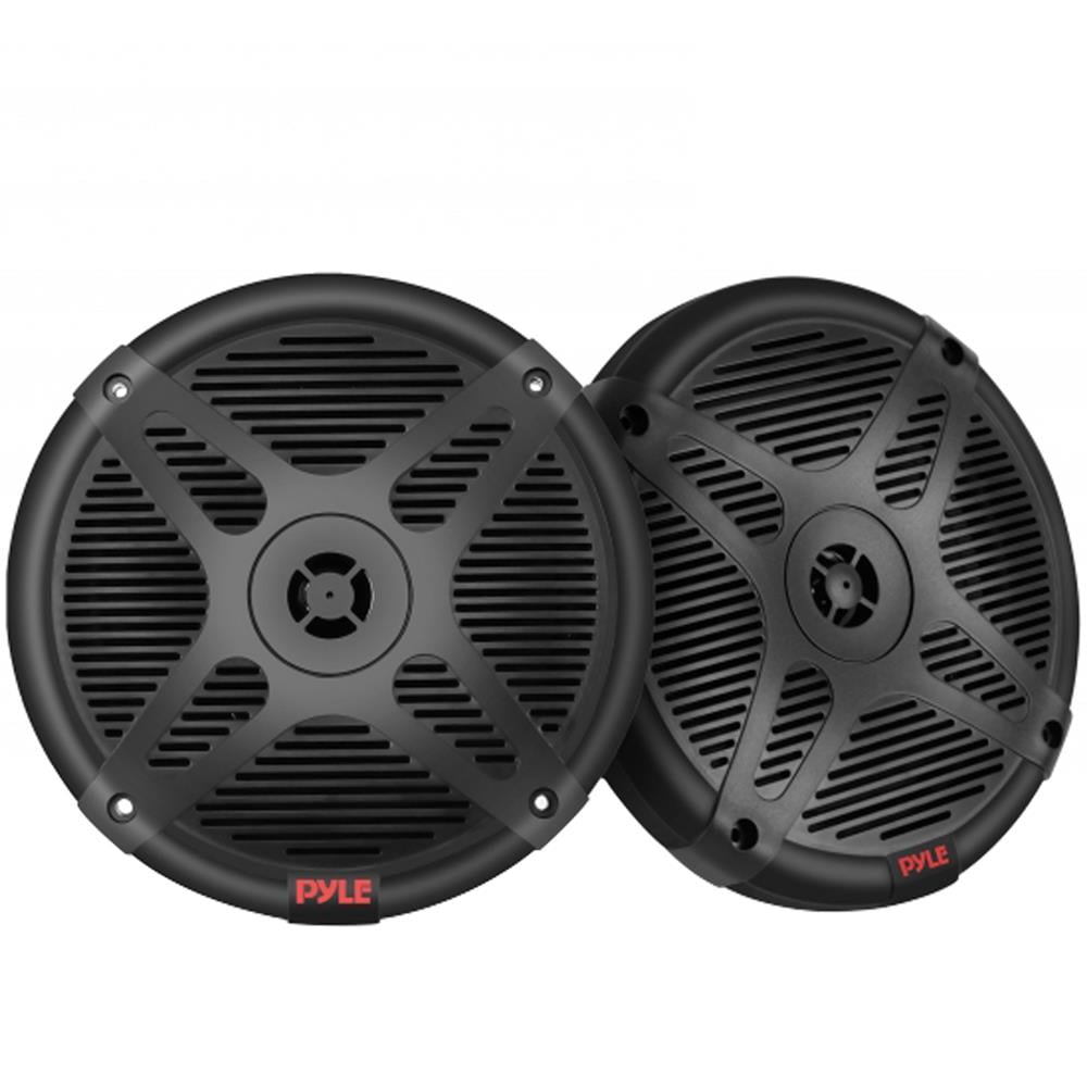 Pyle 6.5 Inch Bluetooth Marine Speakers - 2-way IP-X4 Waterproof and Weather Resistant Outdoor ...