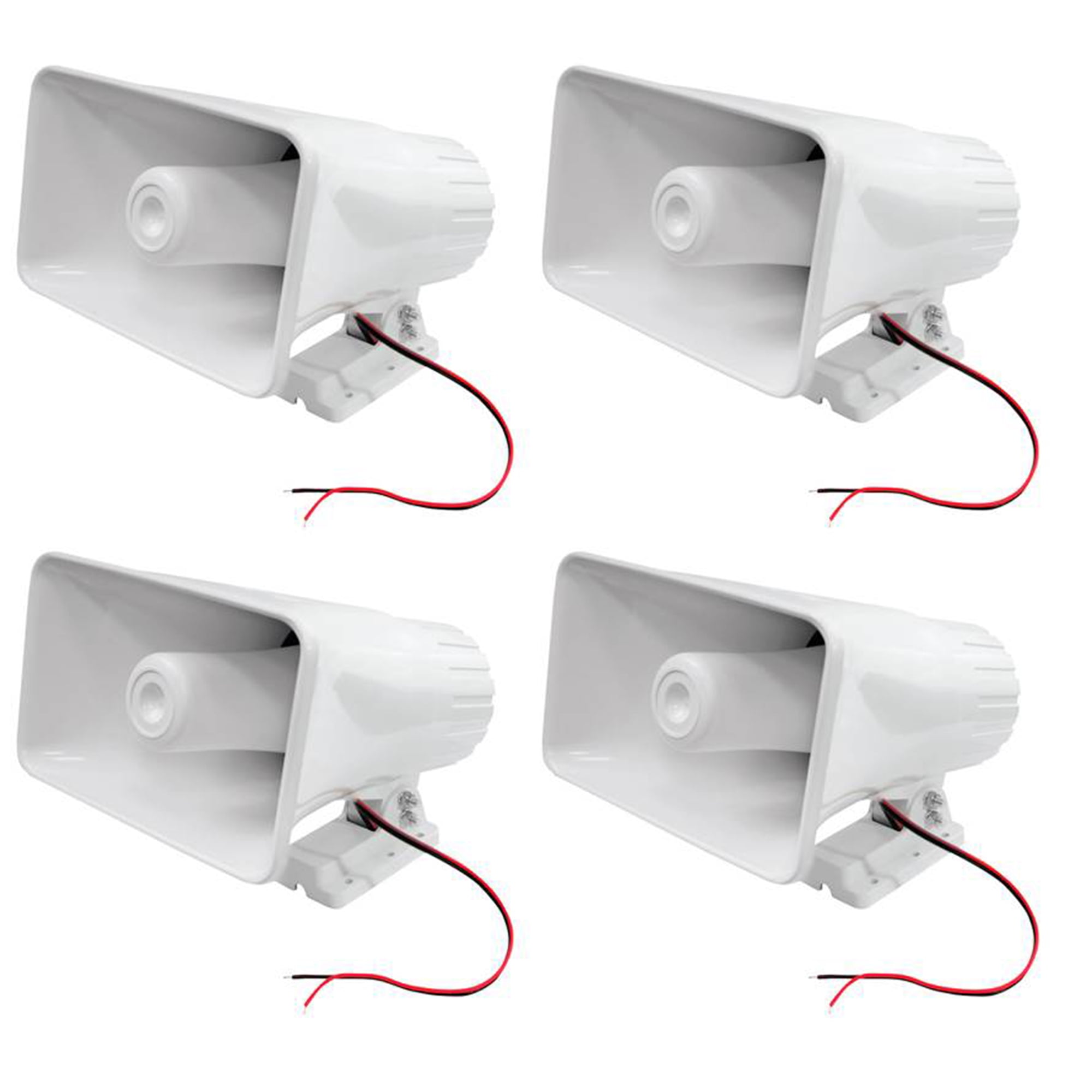 Pyle 8" 65W 8 Ohms PA Horn Speaker, Indoor/Outdoor, 180° Swivel, 101dB ...