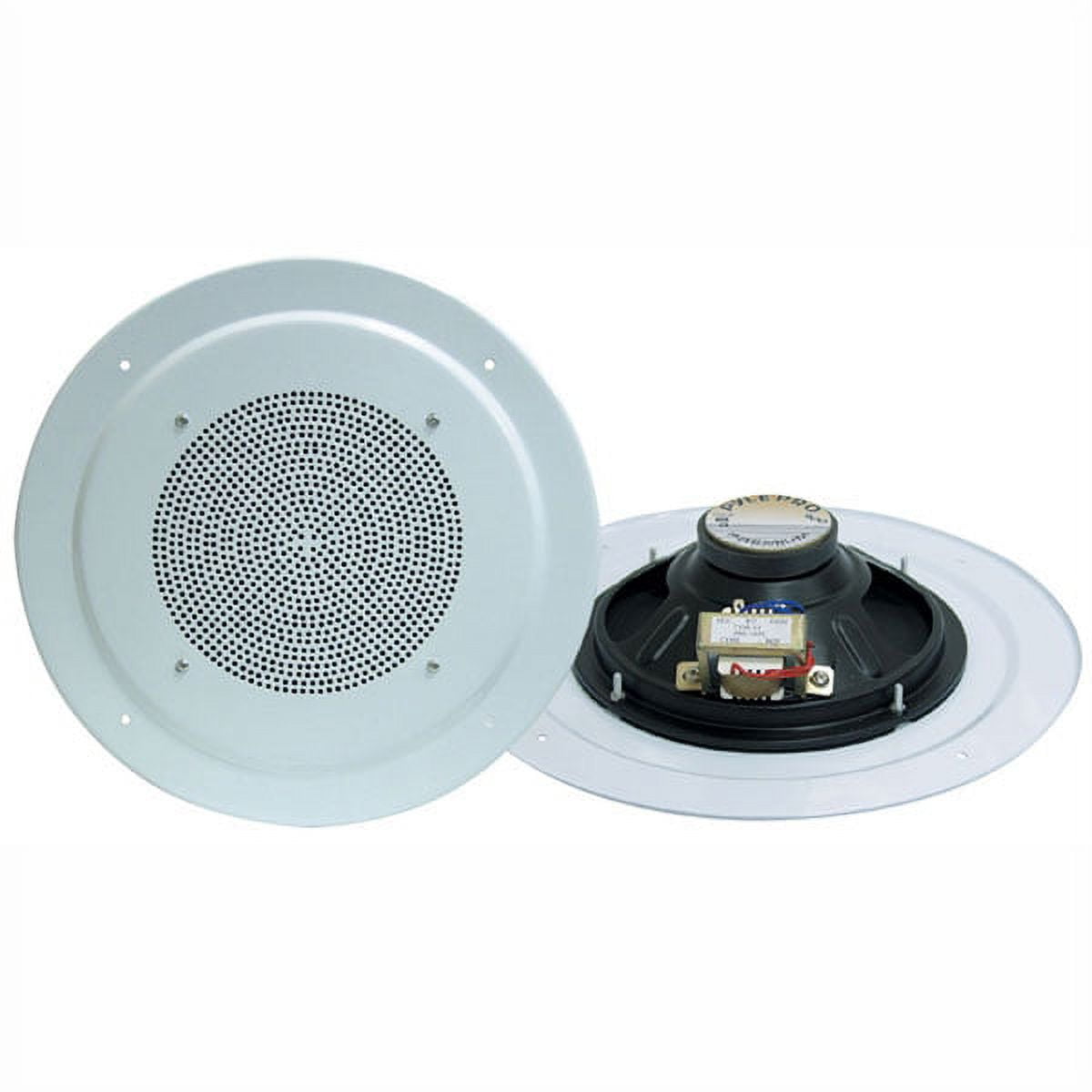 Pyle 8" Full Range In-Ceiling Speaker System with Transformer - Walmart.com