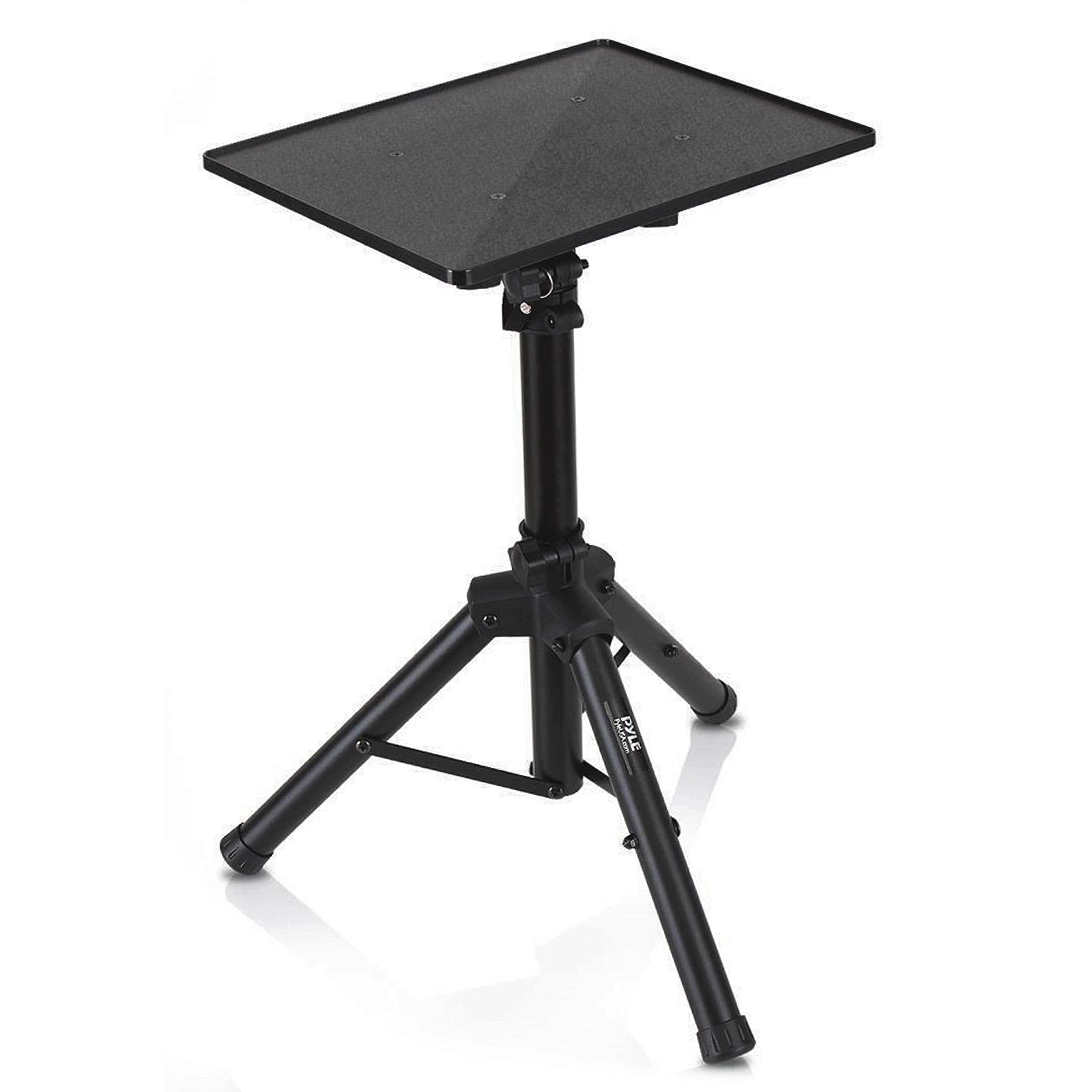 Pyle Adjustable Universal Tripod Stand for Laptops DJ Equipment ...