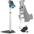 Pyle Anti-Theft Tablet Security Stand Kiosk - Heavy Duty Aluminum Metal ...