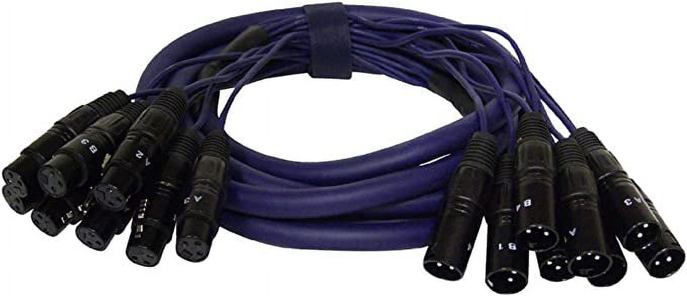 Pyle Audio Connection Cord-20 ft Heavy Duty Professional Snake Speaker ...