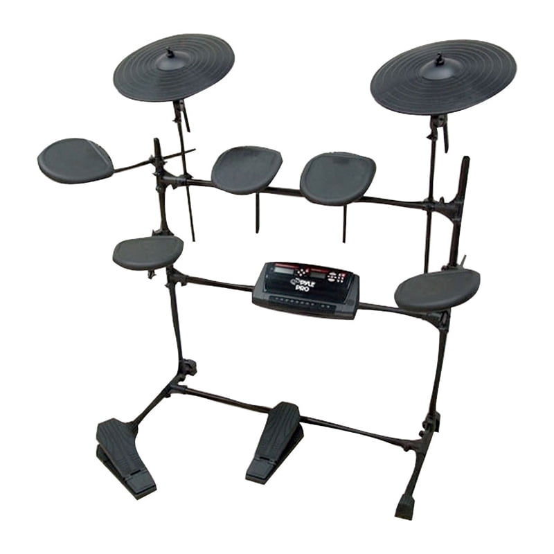 Pyle Audio PED02M New Electric Drum Kit With Mp3 Recorder - Cables And ...