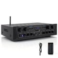 Pyle Bluetooth Home Audio 500 Watt 4 Channel Amplifier Stereo Receiver ...