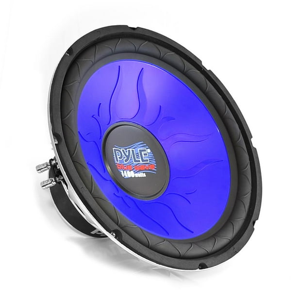 Free Shipping! Pyle Car Vehicle Subwoofer Audio Speaker - 10 Inch Blue ...