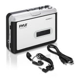 Pyle Cassette Tape to MP3 Converter Recorder - Tape Audio Digitizer ...