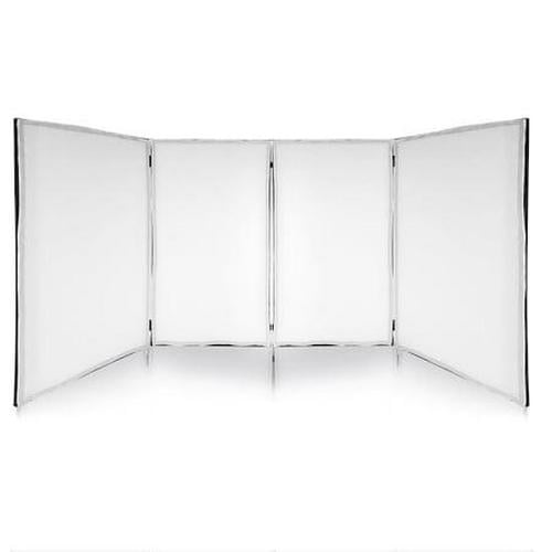 Pyle Dj Booth Cover Screen - Dj Façade Frontboard Display Scrim Panel ...