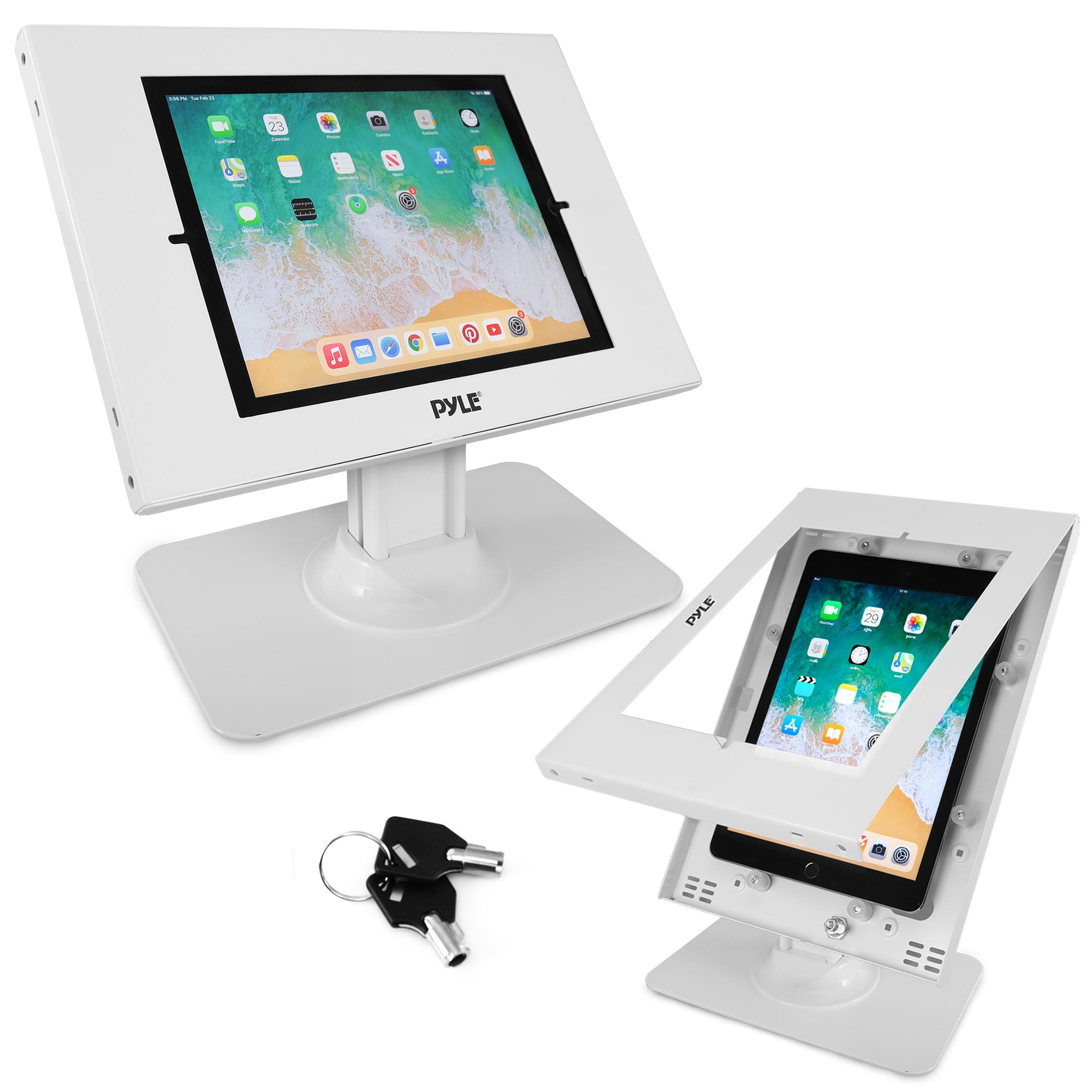 Pyle Full motion Anti-Theft Tablet Bracket - Fully Secured Case with ...