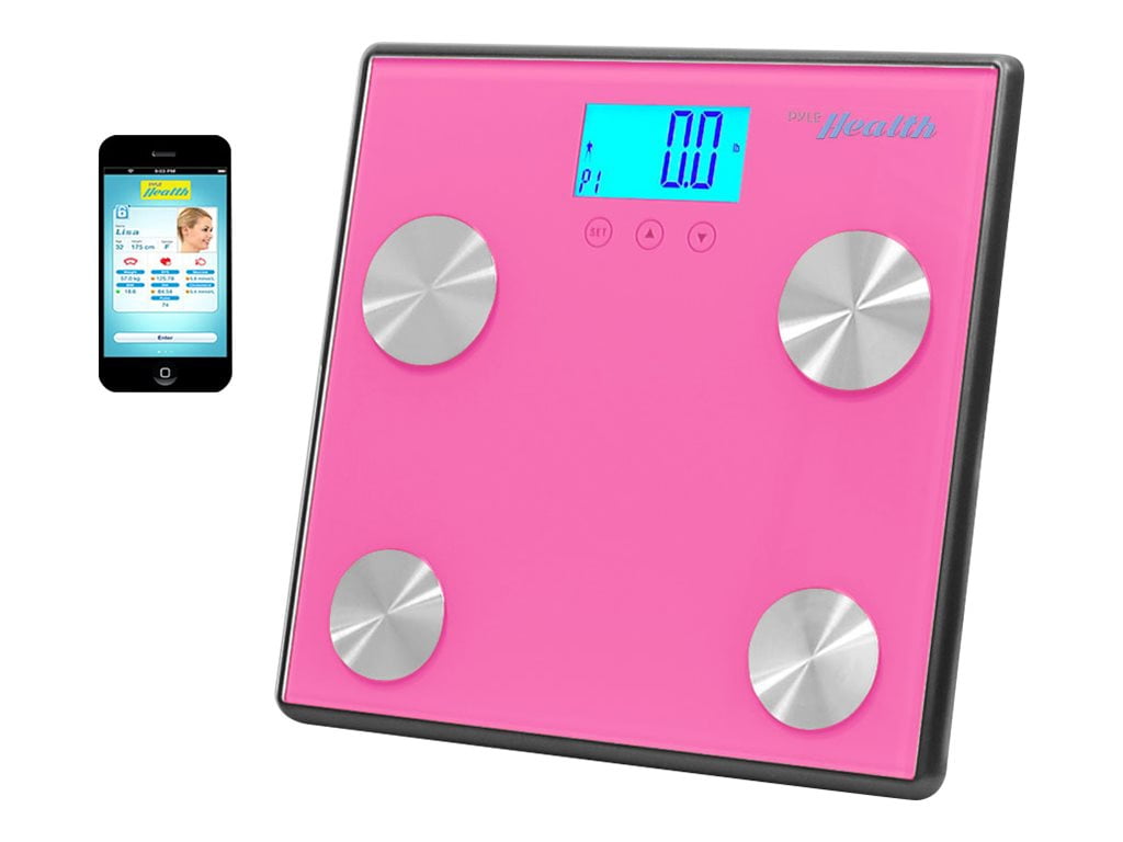 Pyle Health PHLSCBT4PN - Bathroom scales - pink - Walmart.com