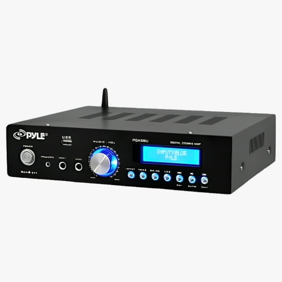 Pyle Home PDA5BU 200W Bluetooth Stereo Amplifier System, AM/FM Receiver ...