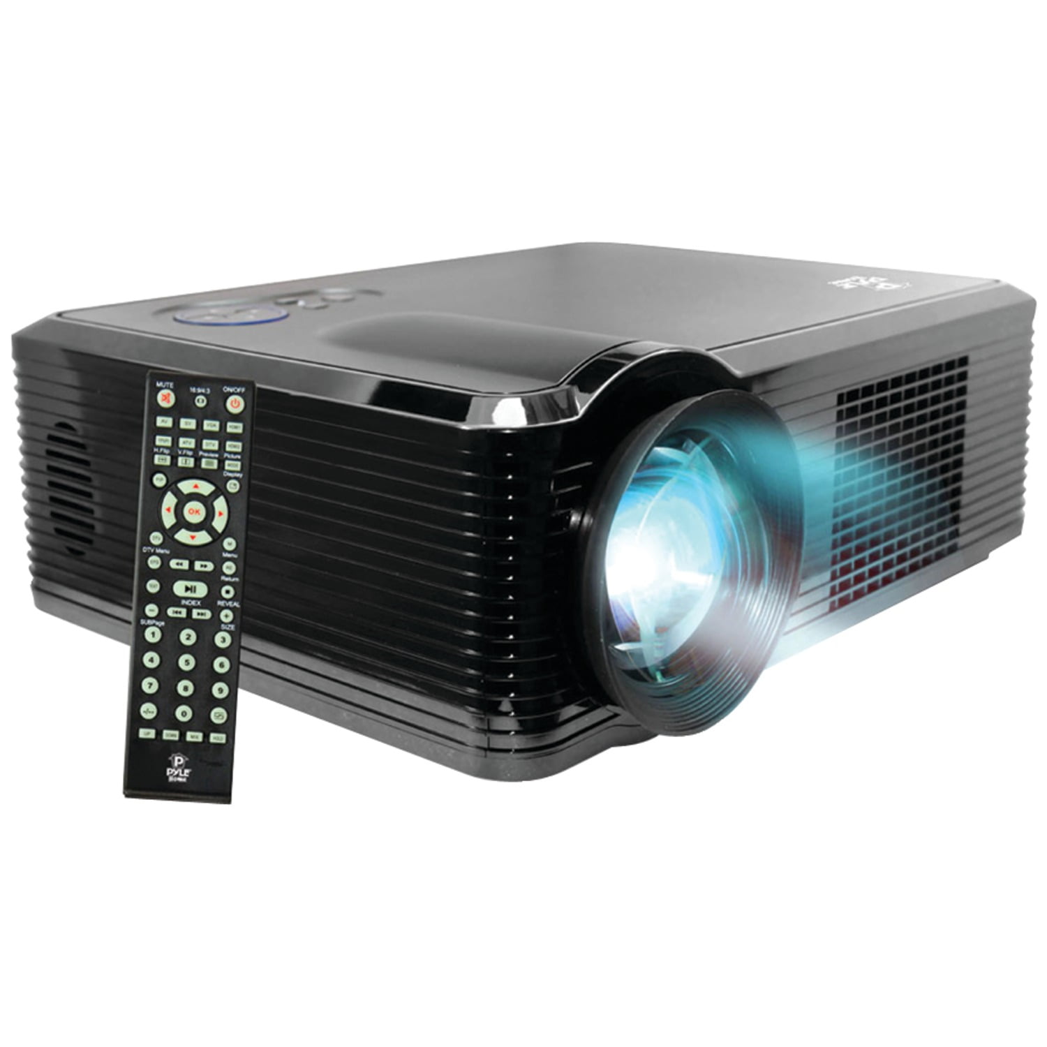 Pyle Home PRJLE33 Widescreen HD 1080p 2,500-Lumen Projector - Walmart.com