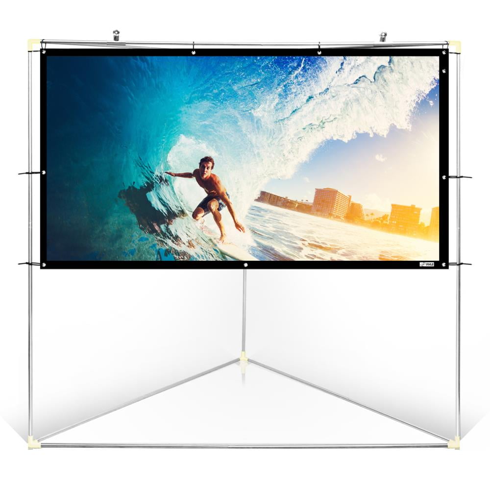 Pyle Home PRJTPOTS71 Portable Outdoor Projection Screen (72") - Walmart.com