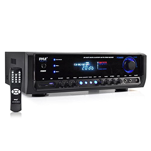 Pyle PT390BTU Digital Home Theater Bluetooth Stereo Receiver - Walmart.com