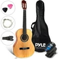 Pyle Junior Scale 6 String Beginner Classic Acoustic Guitar with ...