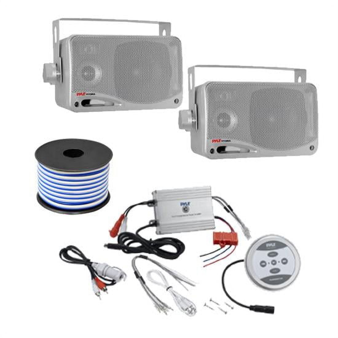 Pyle KTHSP410S 600W Marine Sound System - Walmart.com