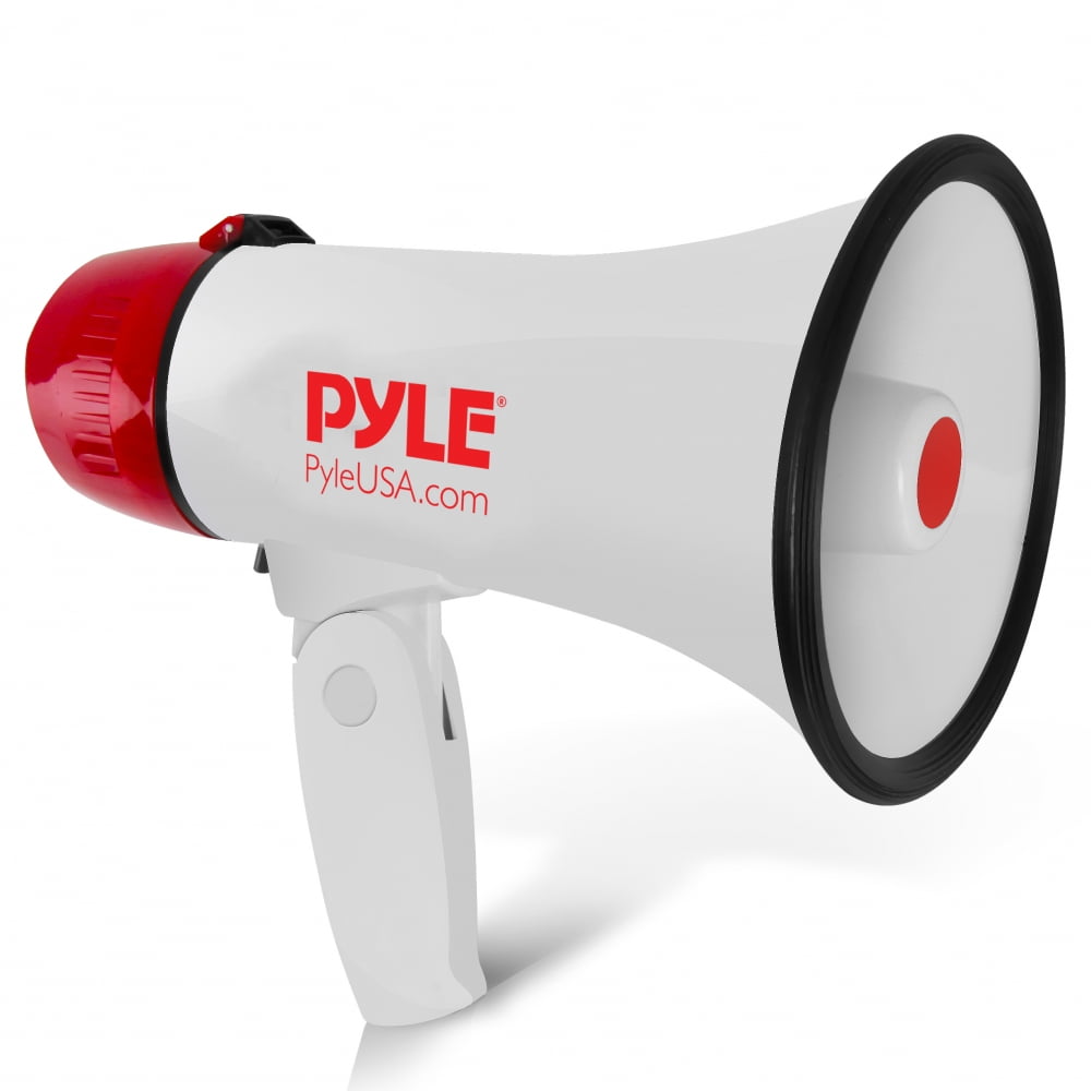 Pyle PMP20 Megaphone, PA Bullhorn Speaker, 20 Watt, 800 Yard, with ...