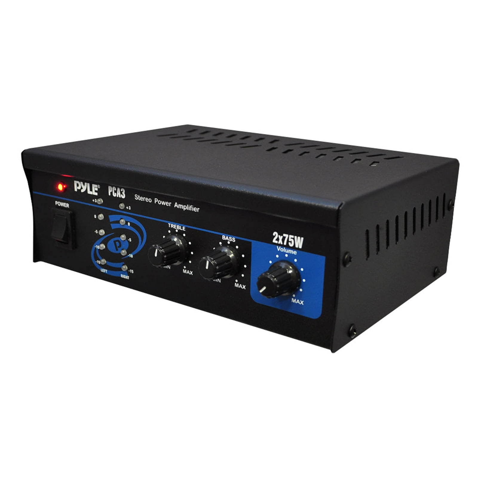 Pyle Mini 2x75W Stereo Power Amplifier - Walmart.com