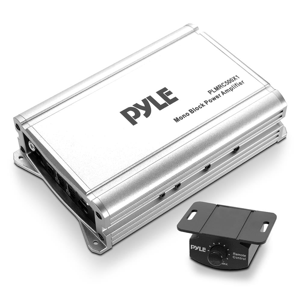 Pyle Mono Block Weather Resistant Audio Amplifier System, Class D ...