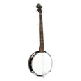 Pyle PBJ60 5-String Banjo with White Jade Pegs and Rosewood Fretboard ...