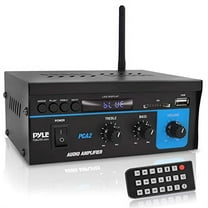 Pyle PTAU45 Bluetooth Home Audio 2 x 120 Watt 2 Channel Power Amplifier ...